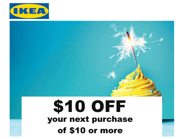 $10 off Any Purchase at IKEA